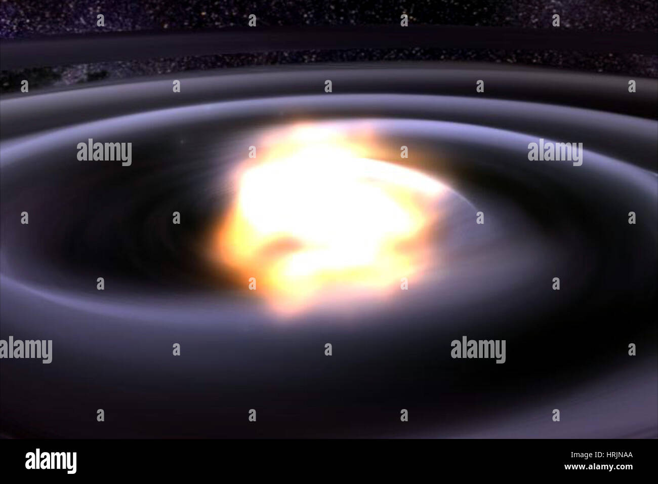 White Dwarf Gravitational Wave Merger, 4 of 5 Stock Photo - Alamy