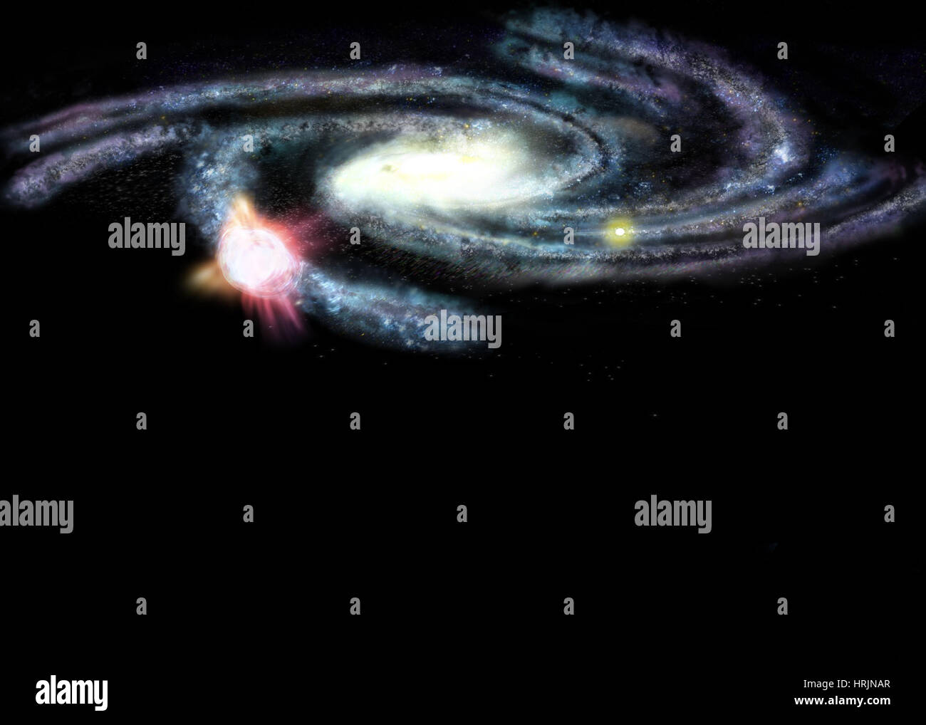 The Milky Way Galaxy Diagram