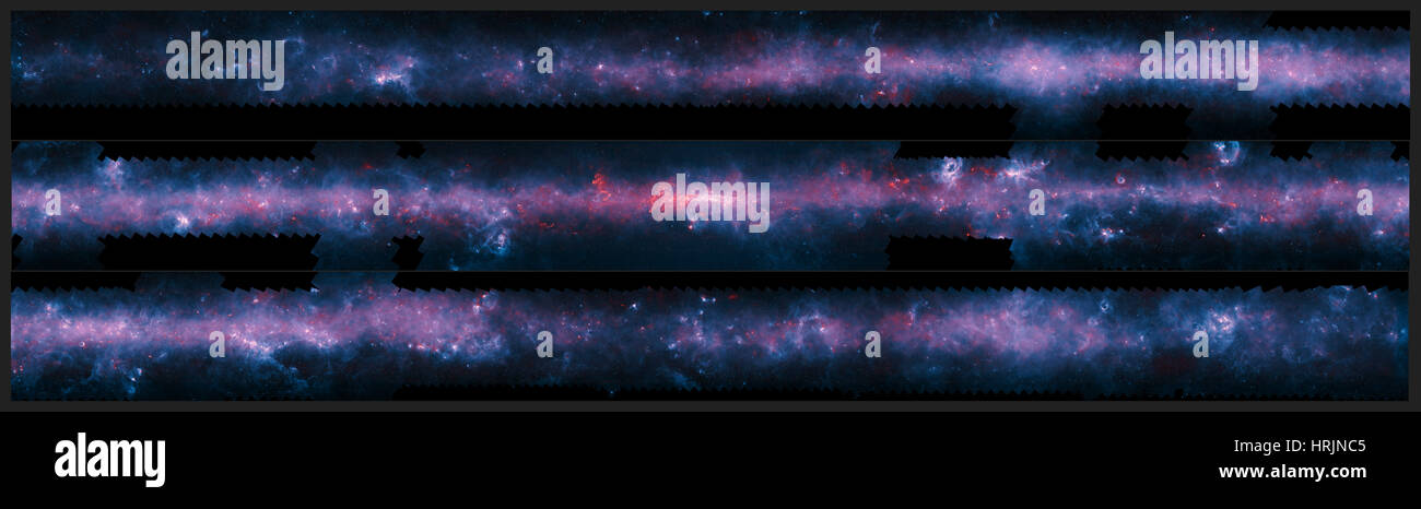 Milky Way Galactic Plane, APEX Telescope Image Stock Photo - Alamy