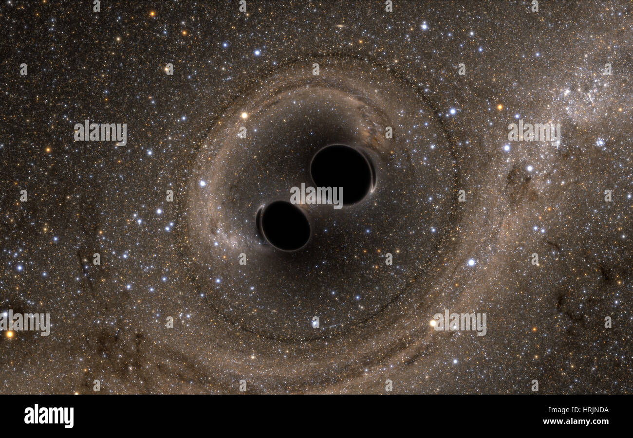 Binary black holes hi-res stock photography and images - Alamy