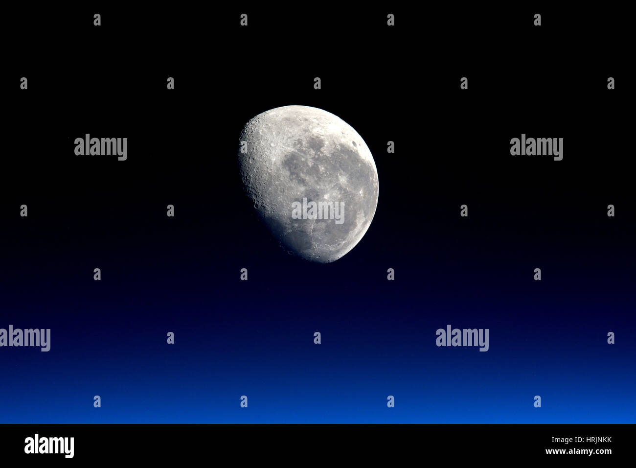 Moonset from space hi-res stock photography and images - Alamy