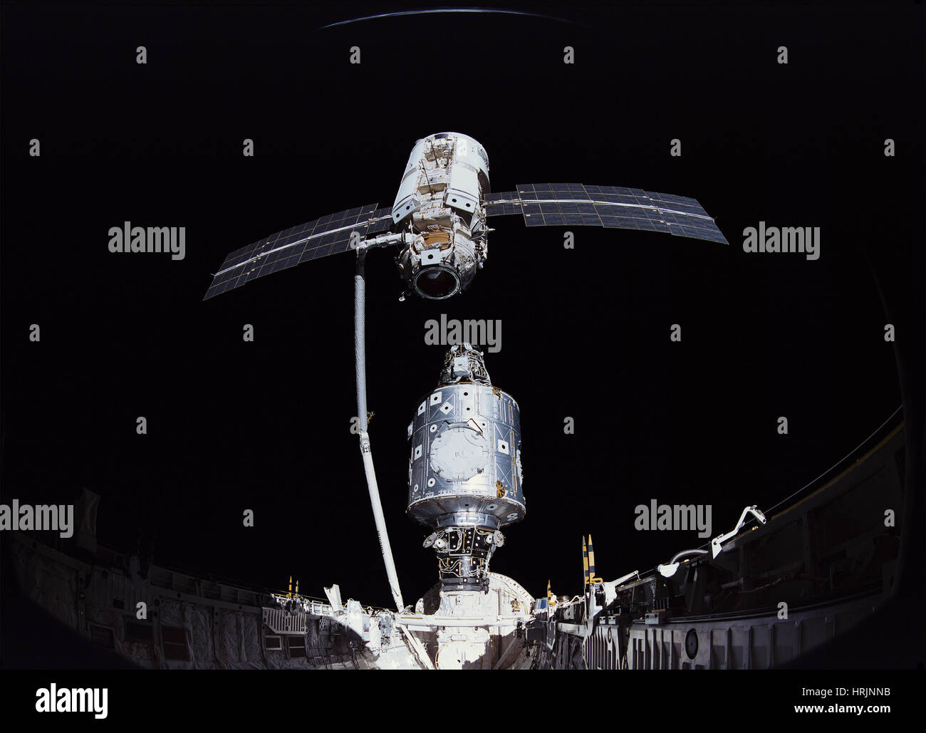 STS-88, Joining ISS Zarya and Unity, 1998 Stock Photo - Alamy
