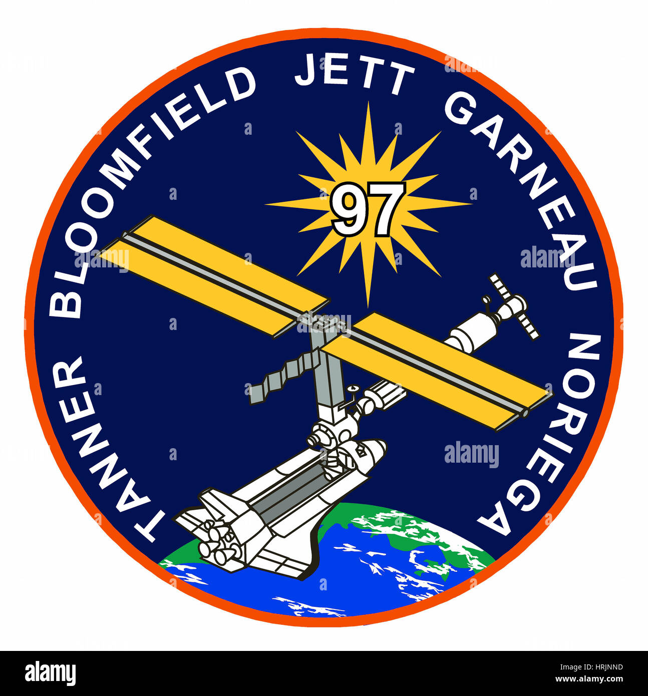 STS-97, Mission Patch, 2000 Stock Photo - Alamy