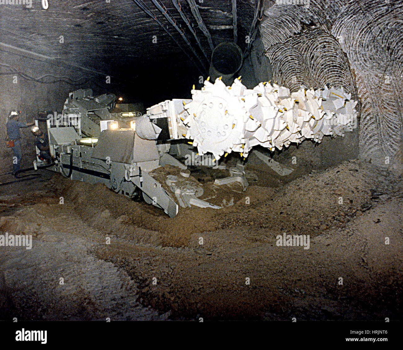 Drum mining machine in waste shaft hi-res stock photography and images ...