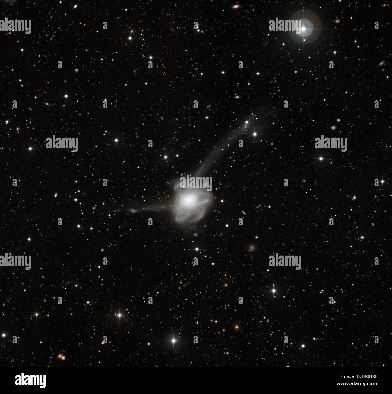 Colliding spiral galaxies hi-res stock photography and images - Alamy