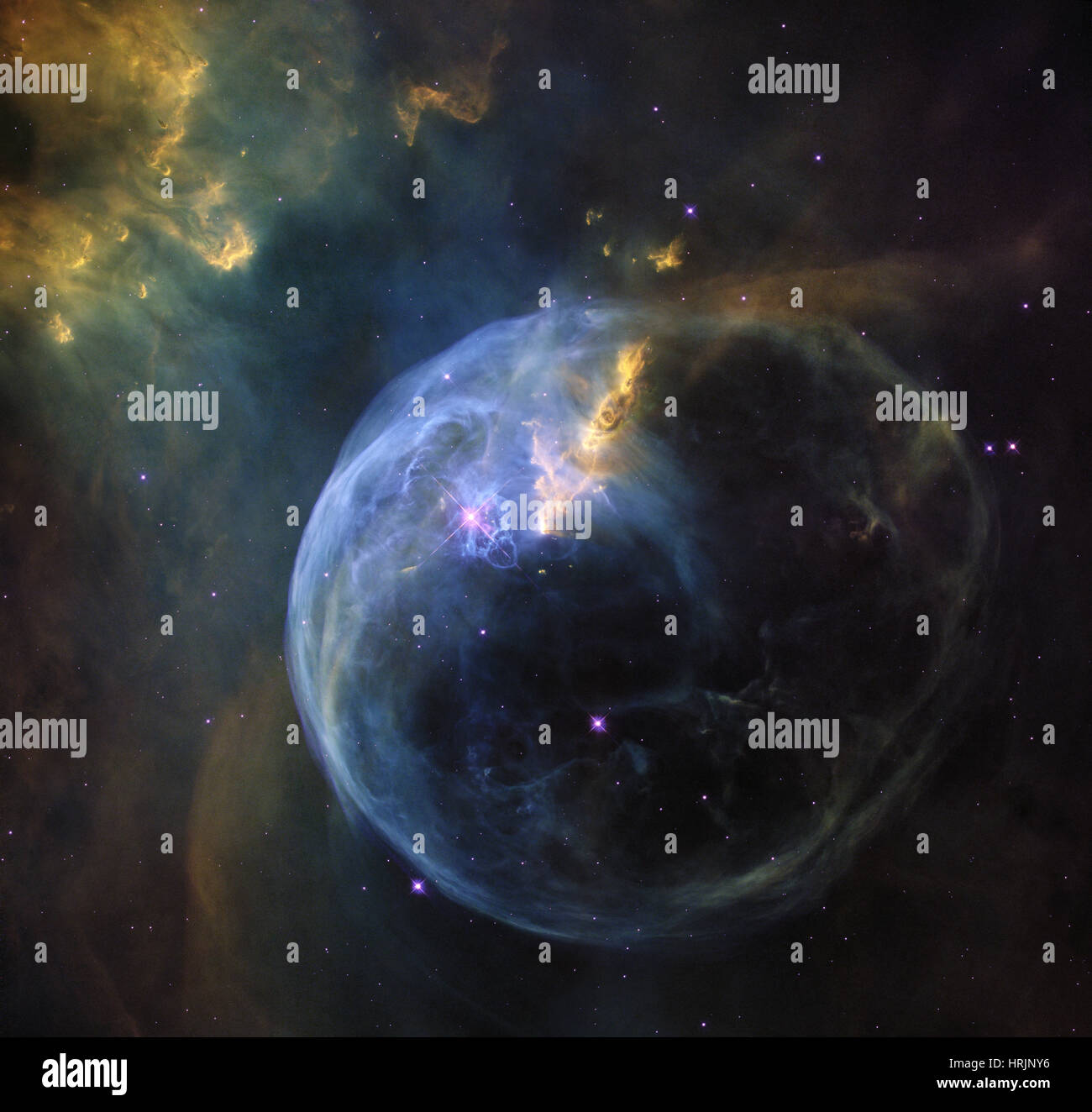 The Bubble Nebula Stock Photo - Alamy