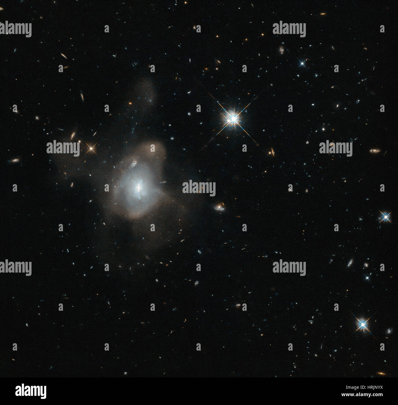 Galaxy merger hi-res stock photography and images - Alamy