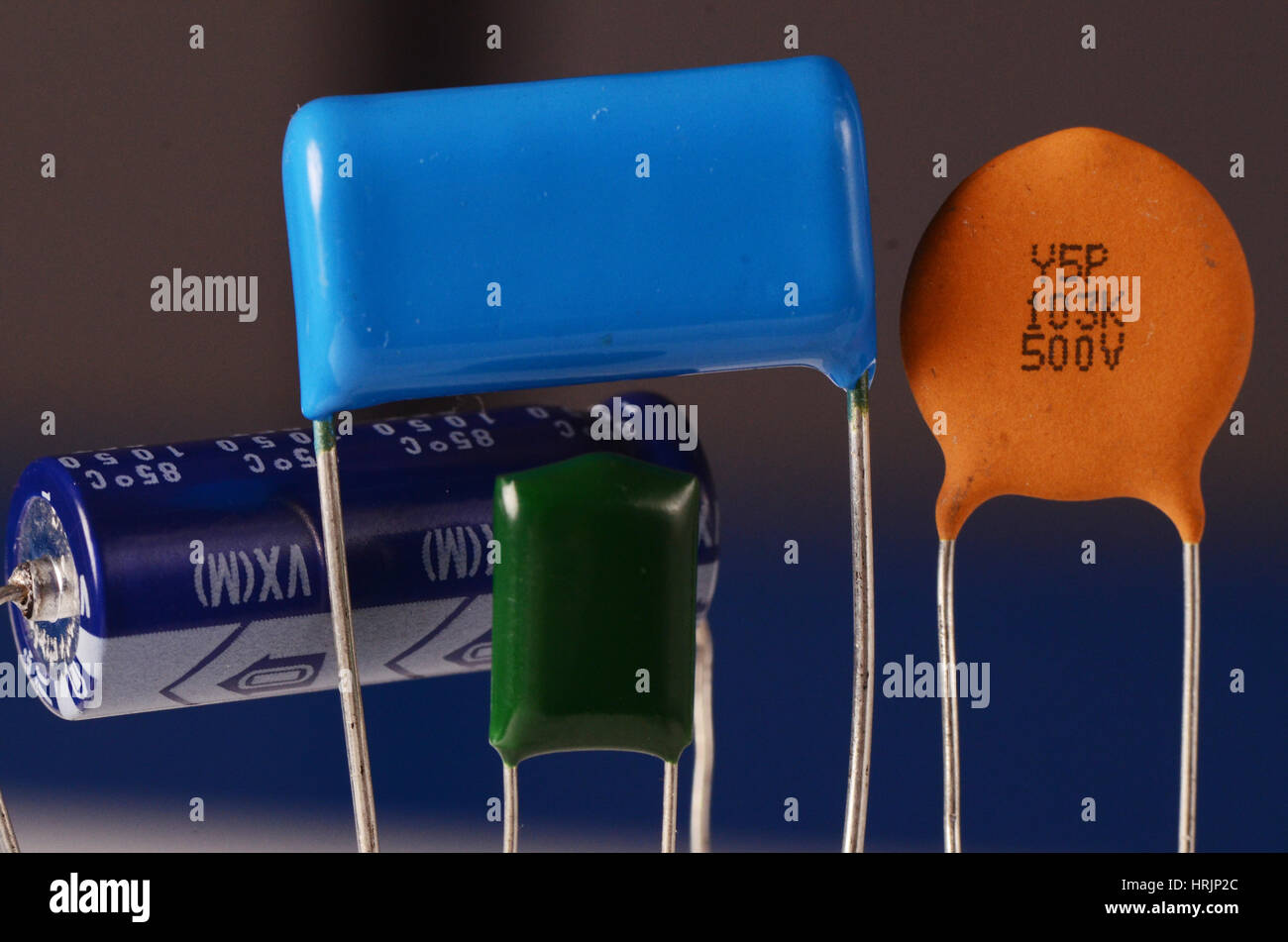 Polyester film capacitors hi-res stock photography and images - Alamy