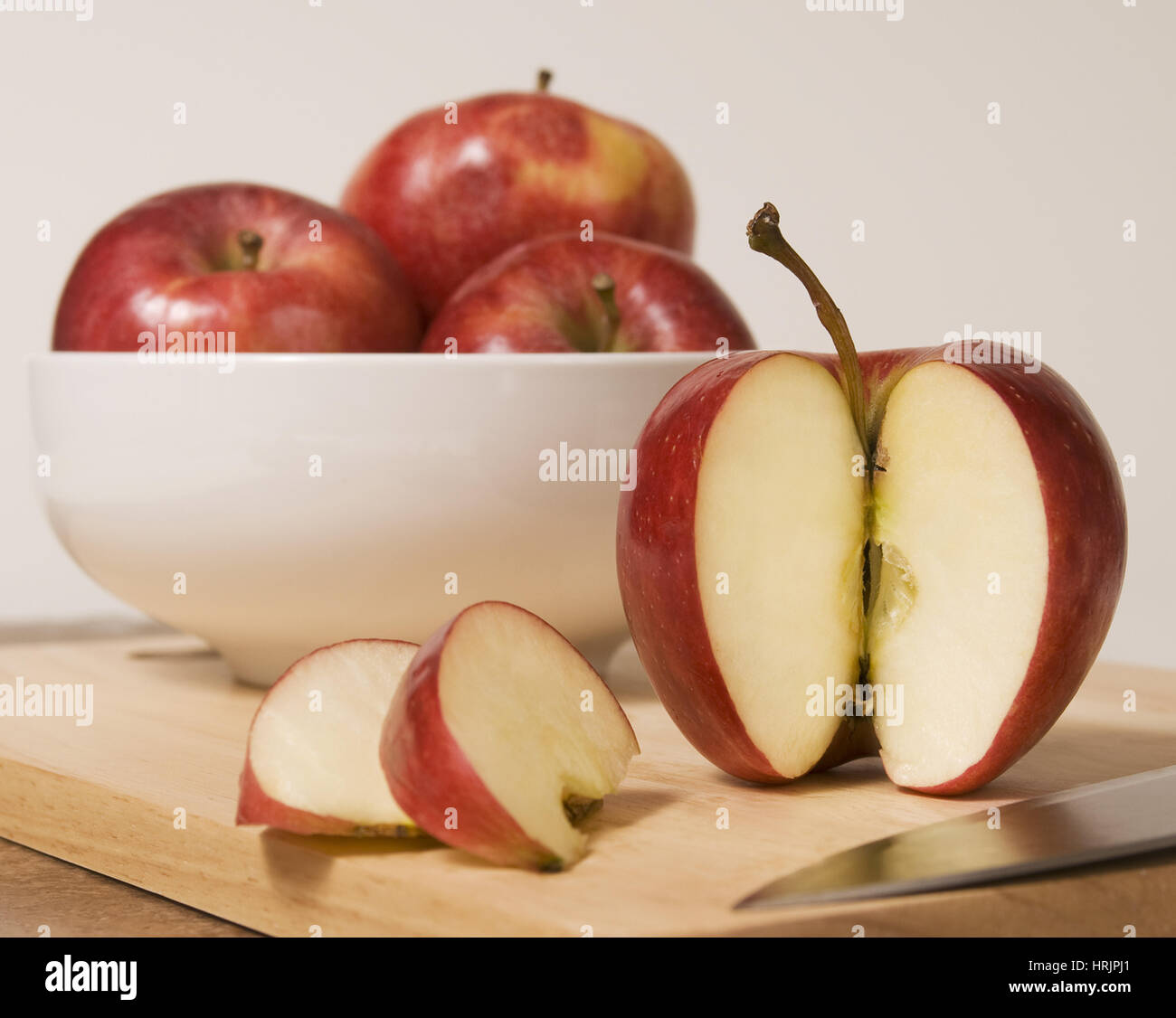Fresh Fruit, Rome Beauty Apples Stock Photo - Alamy