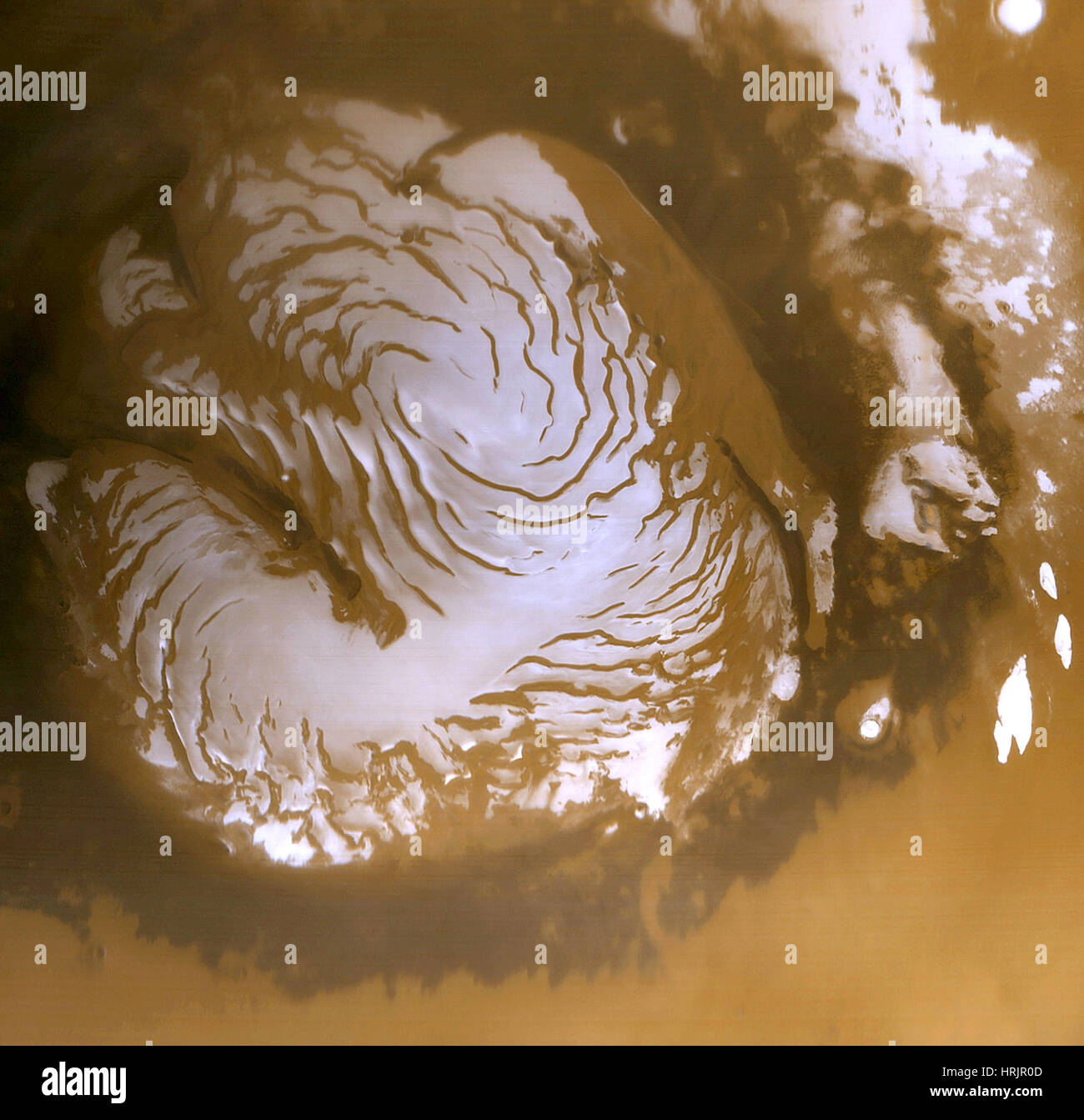 Mariner Mars Ice Cap