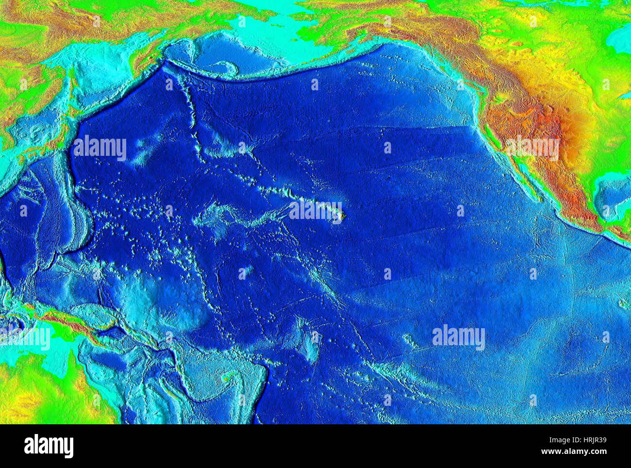 Map pacific ocean hi-res stock photography and images - Alamy