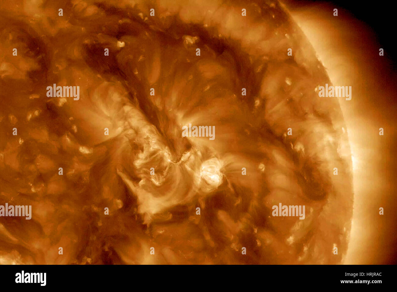 Solar Plasma Wave Stock Photo - Alamy