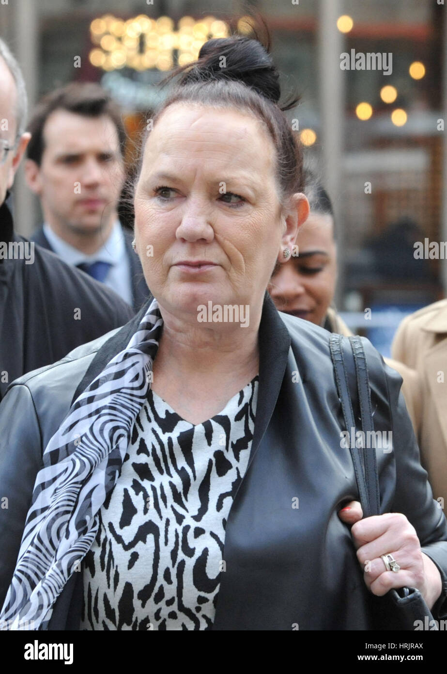 Mother Pam Duggan arriving at the Royal Courts of Justice in London for ...