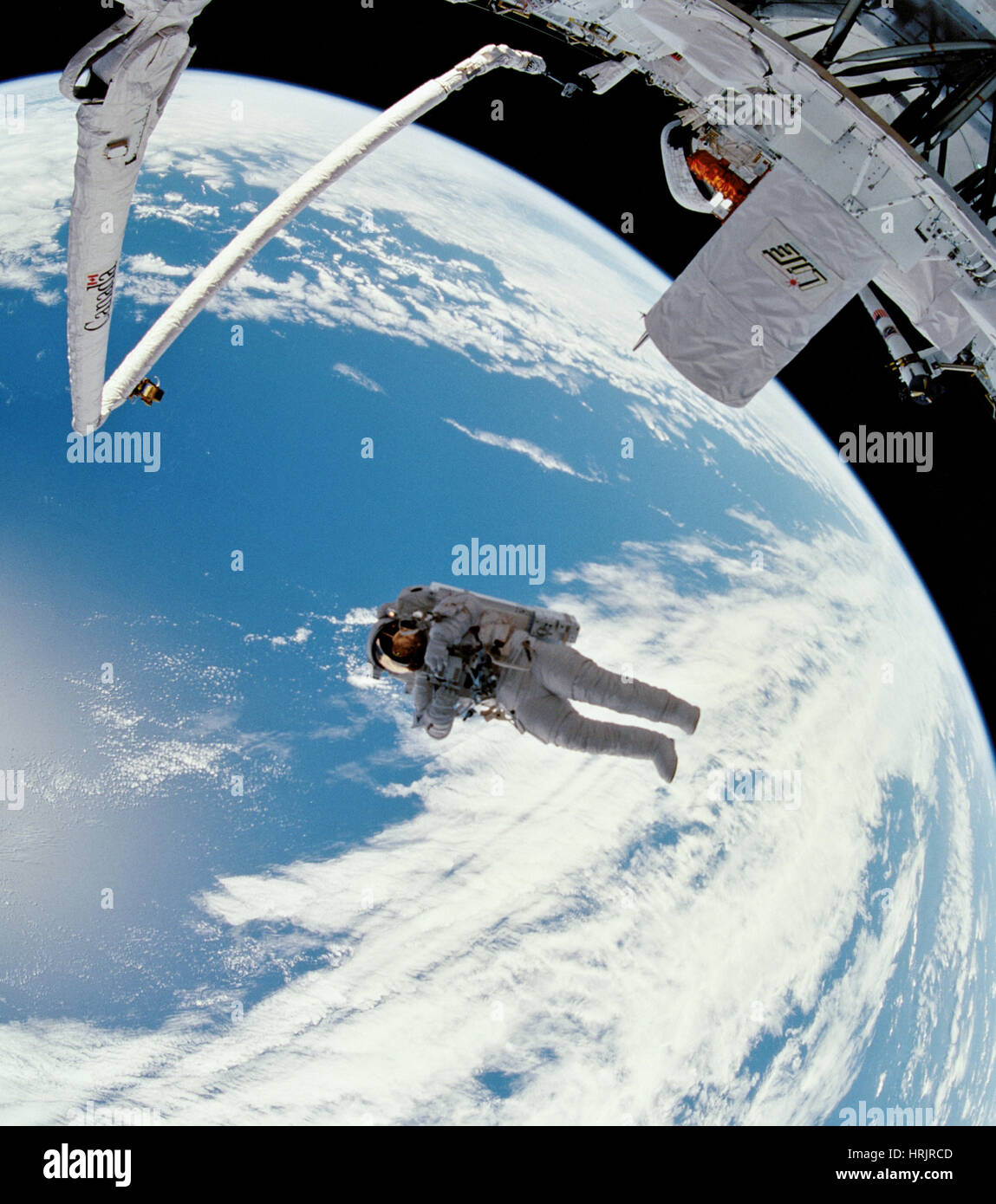 First Untethered Spacewalk