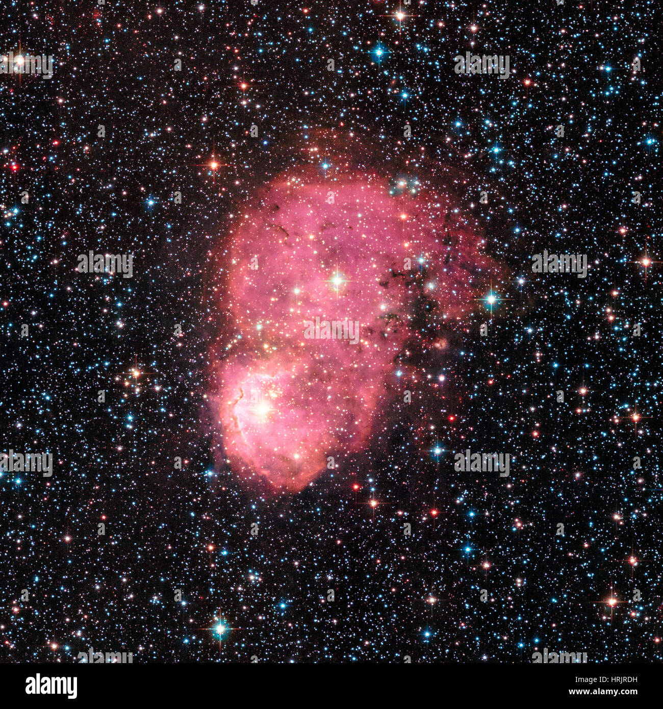 Combined Nebulae NGC 248 Stock Photo - Alamy