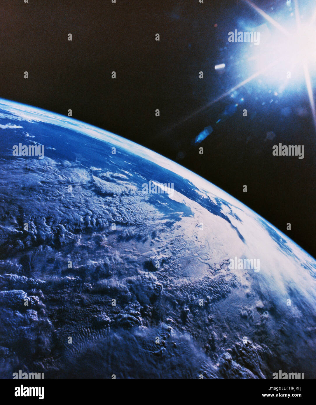 Sun and Earth Stock Photo - Alamy