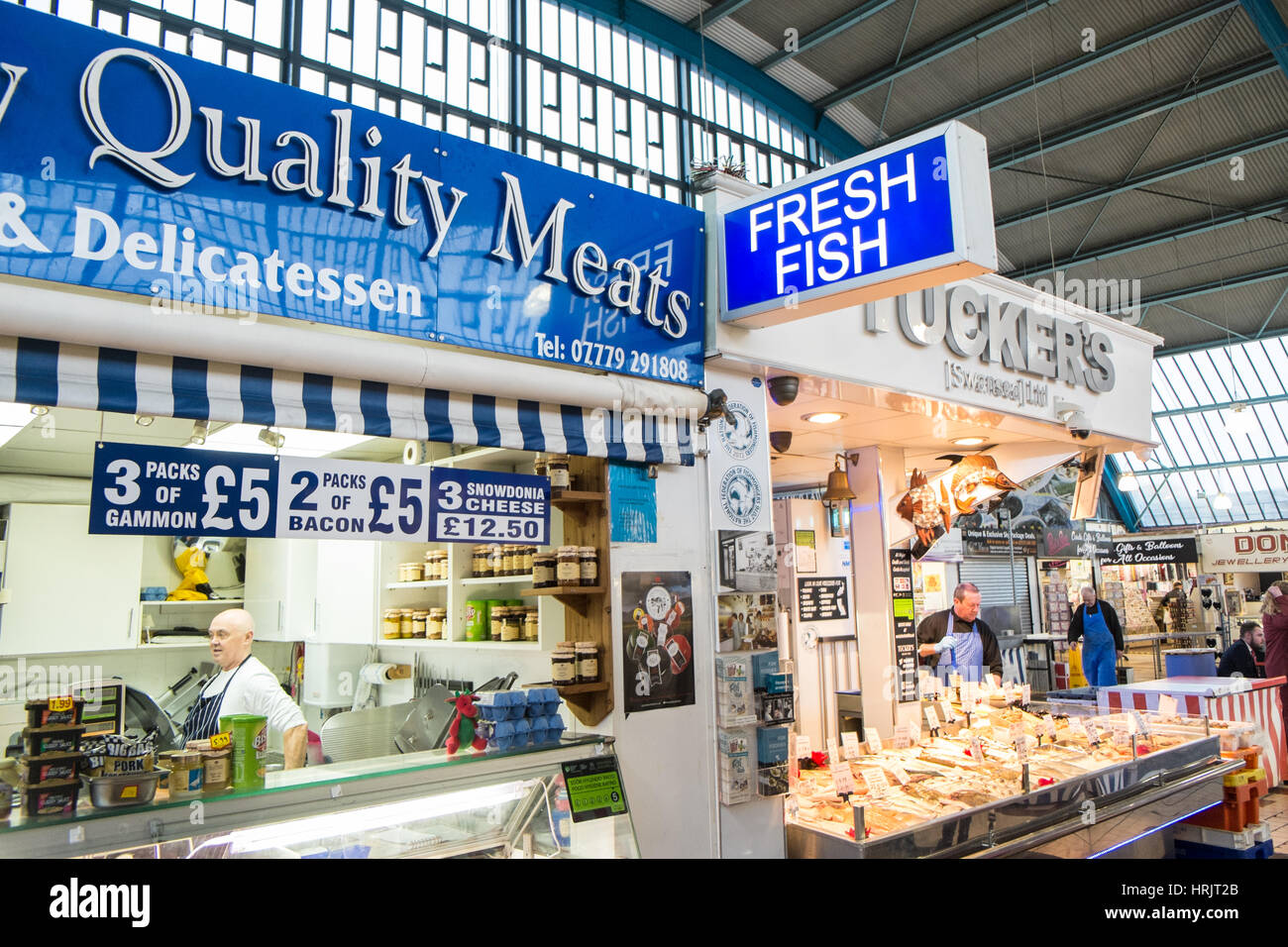 Swansea market hi-res stock photography and images - Alamy