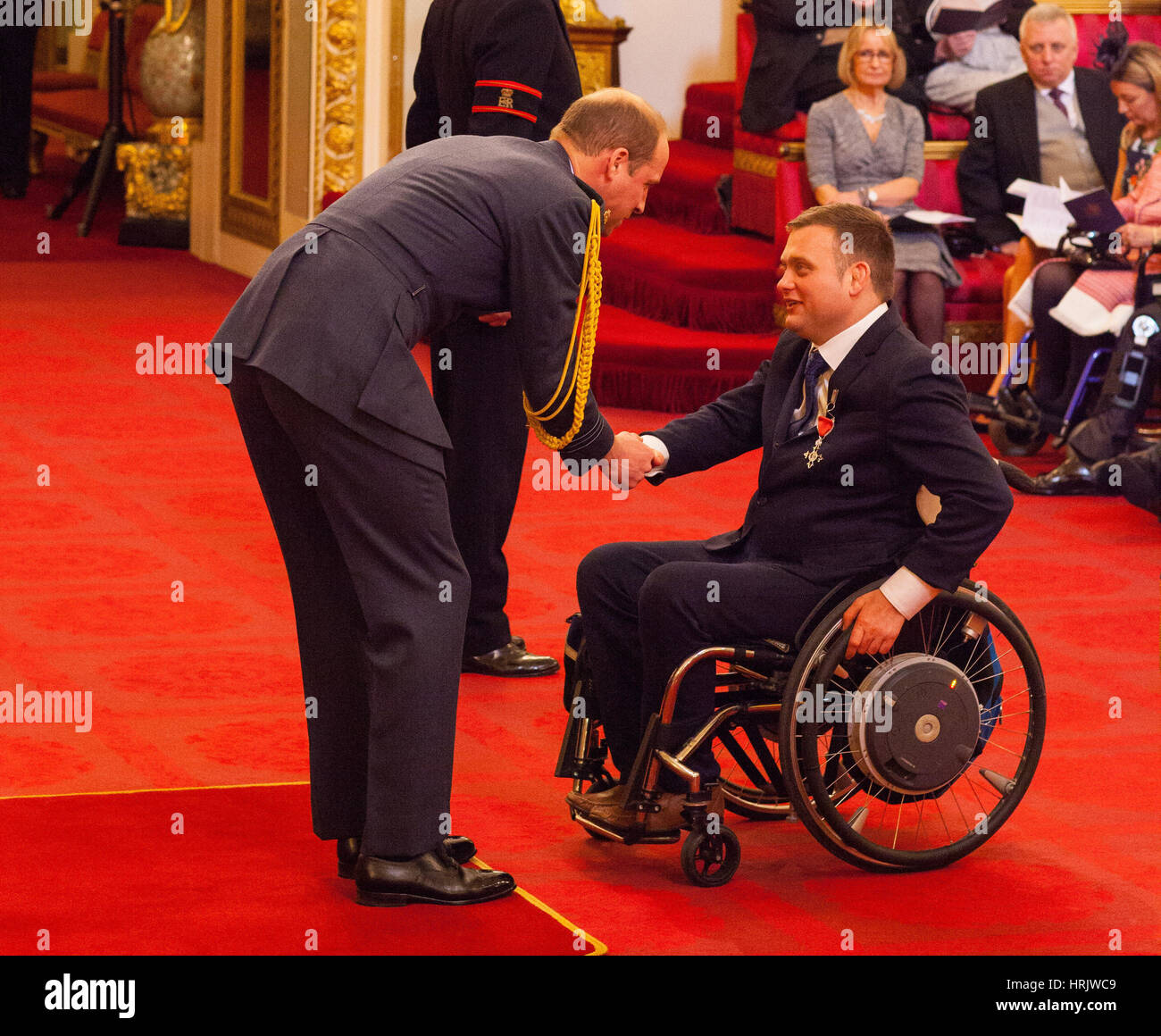 Mr. Robert Davies from Brecon is made an MBE (Member of the Order of ...