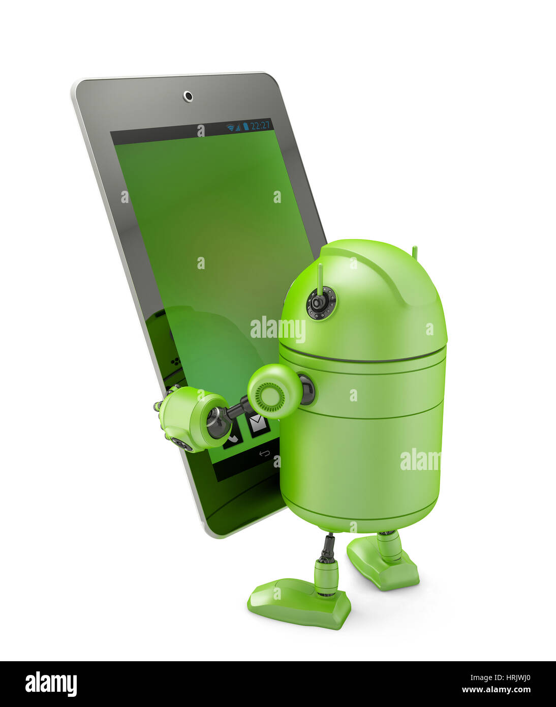 Touch robot face hi-res stock photography and images - Alamy