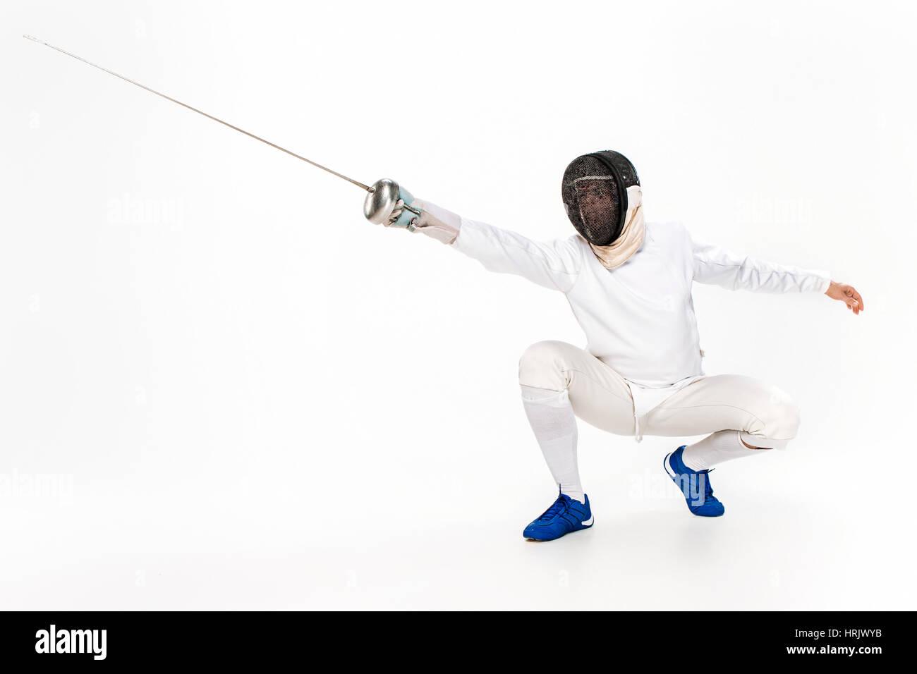 Fencing sports studio hi-res stock photography and images - Alamy