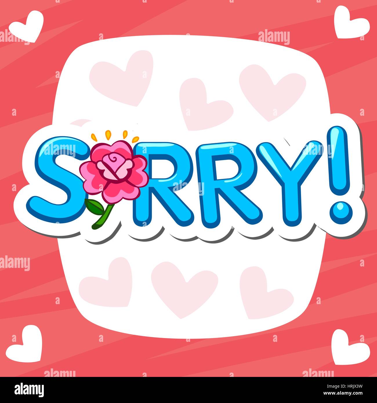 Sorry we missed you Stock Vector Images - Alamy