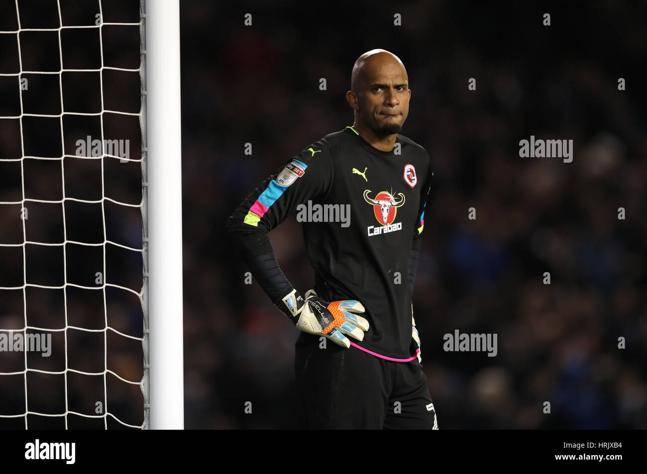 Reading goalkeeper Ali Al-Habsi Stock Photo - Alamy