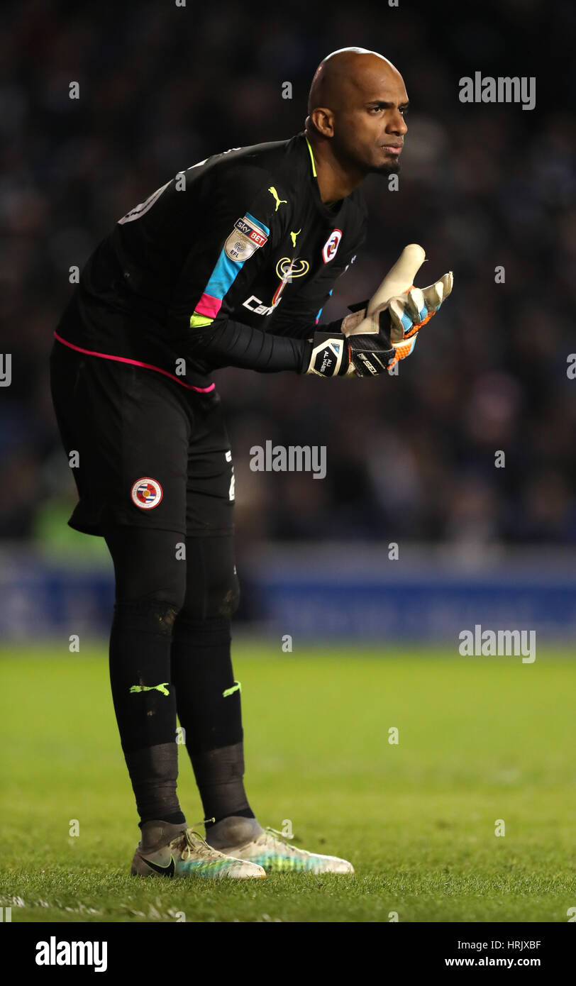 Reading goalkeeper Ali Al-Habsi Stock Photo - Alamy