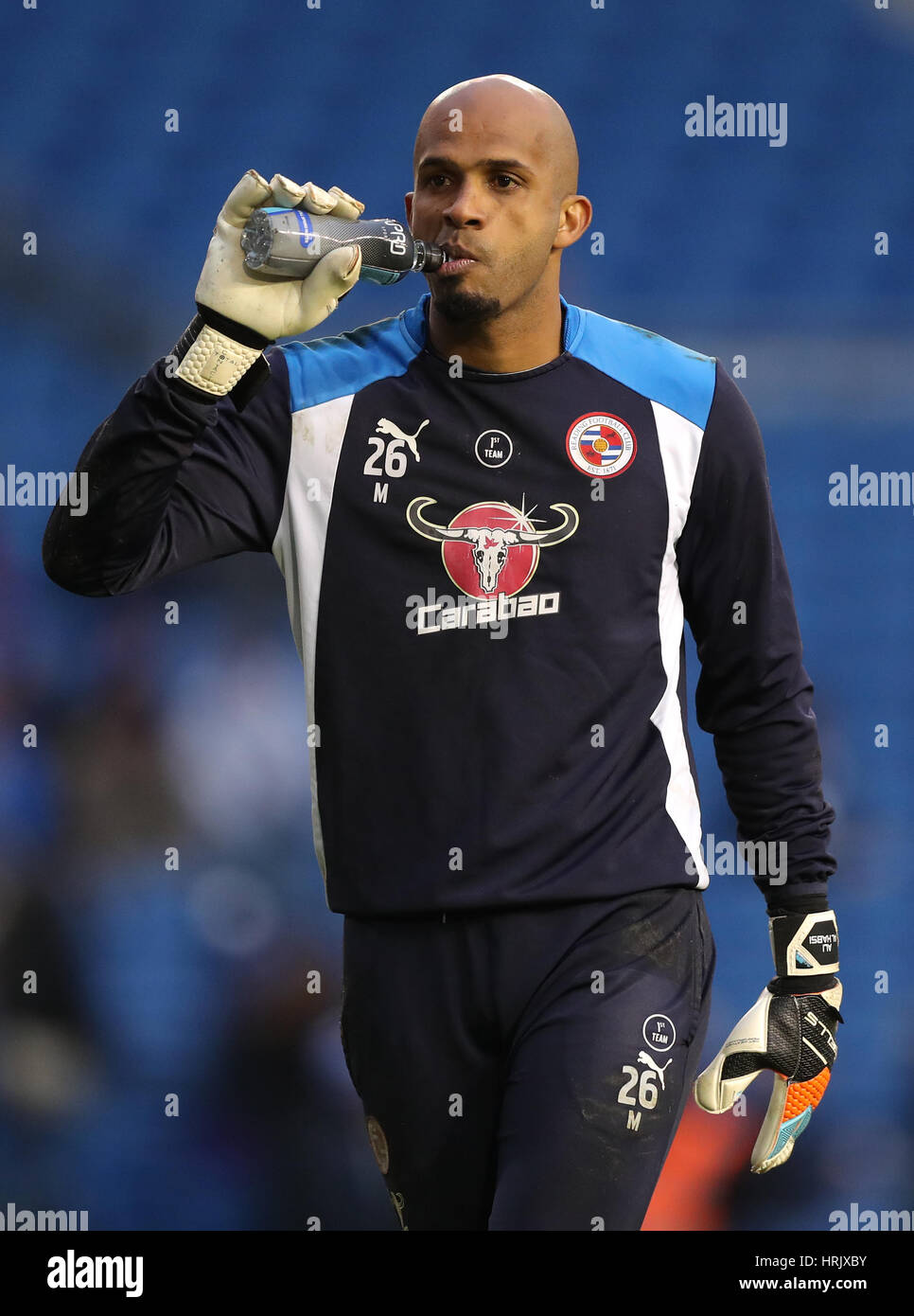 Reading goalkeeper Ali Al-Habsi Stock Photo - Alamy