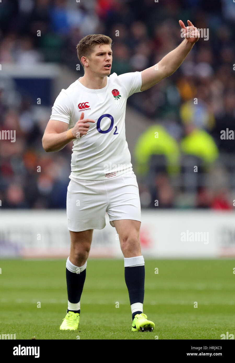 Owen Farrell, England Stock Photo - Alamy