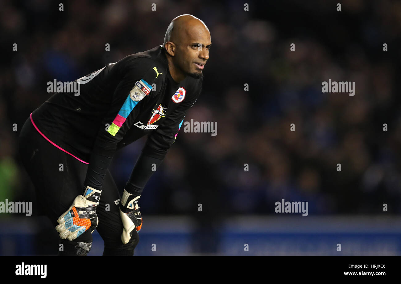 Reading goalkeeper Ali Al-Habsi Stock Photo - Alamy