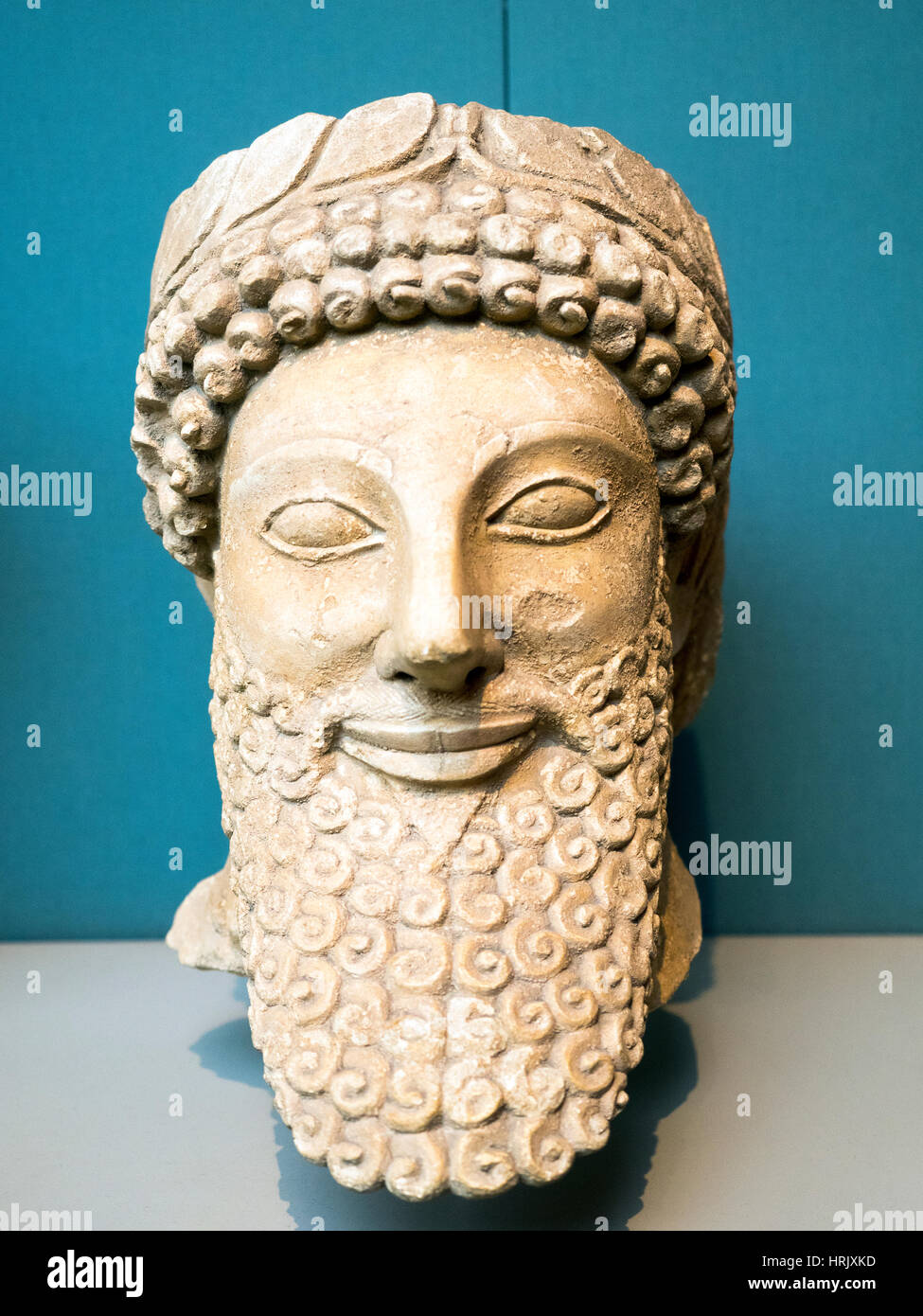 Male wordhipper, 500-480 BC Dali, Sanctuary of Apollo-Reshef Terracotta ...