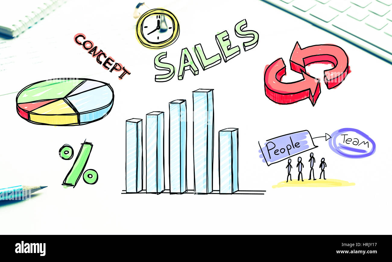 Make your sales grow Stock Photo - Alamy