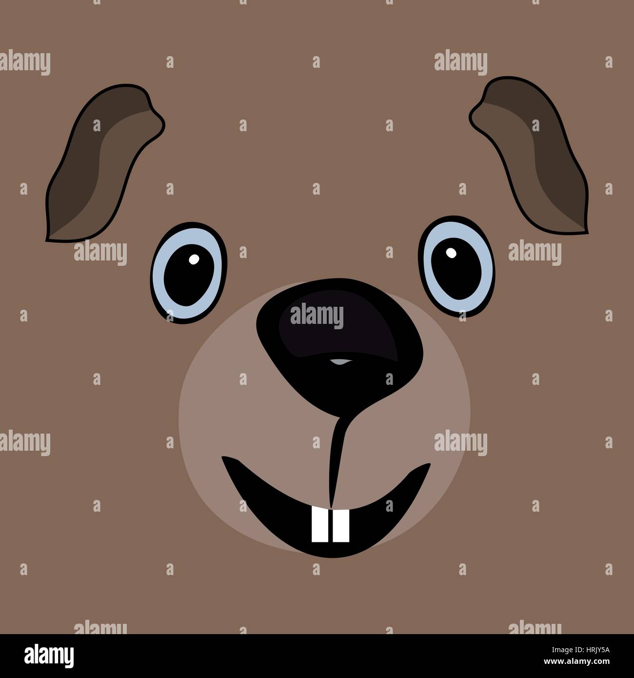 Guinea pig funny cute head pets Stock Vector Image & Art - Alamy