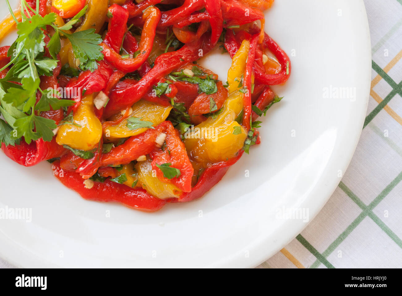 Italian red green peppers hi-res stock photography and images - Alamy