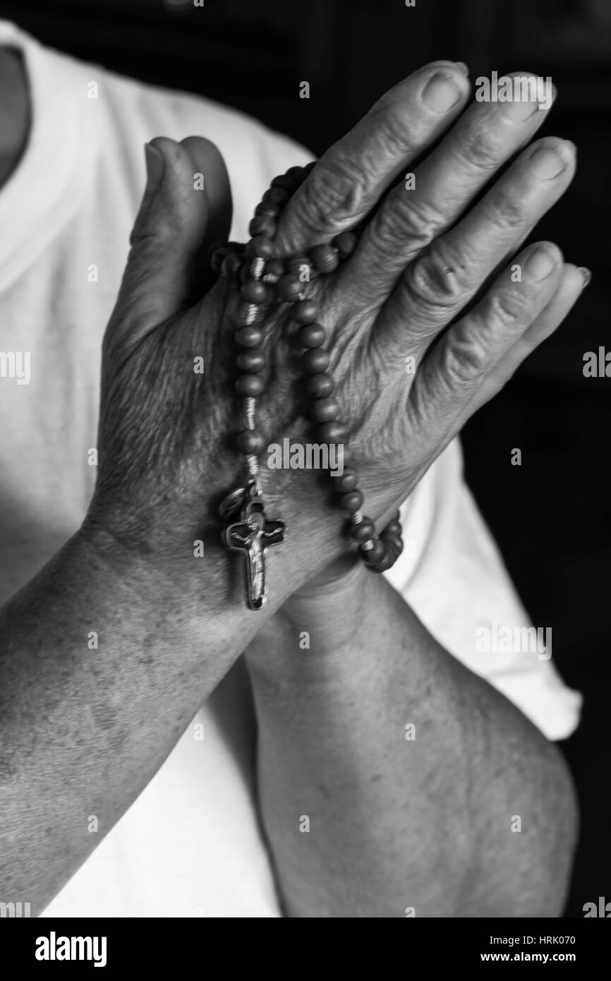 Prayer Black and White Stock Photos & Images - Alamy