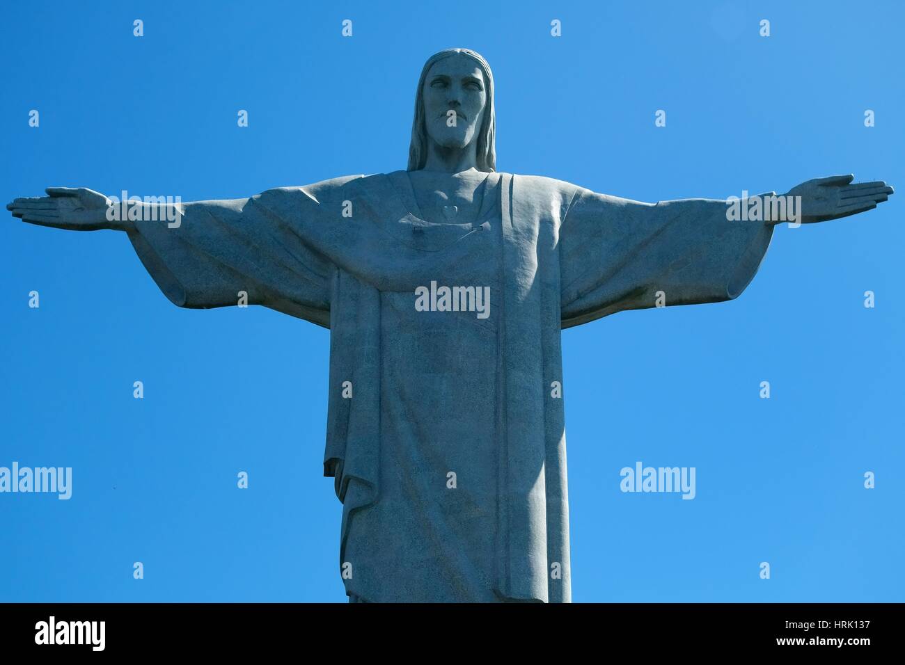 Statue of Christ Cristo Redentor, Corcovado, Rio de Janeiro, Brazil ...