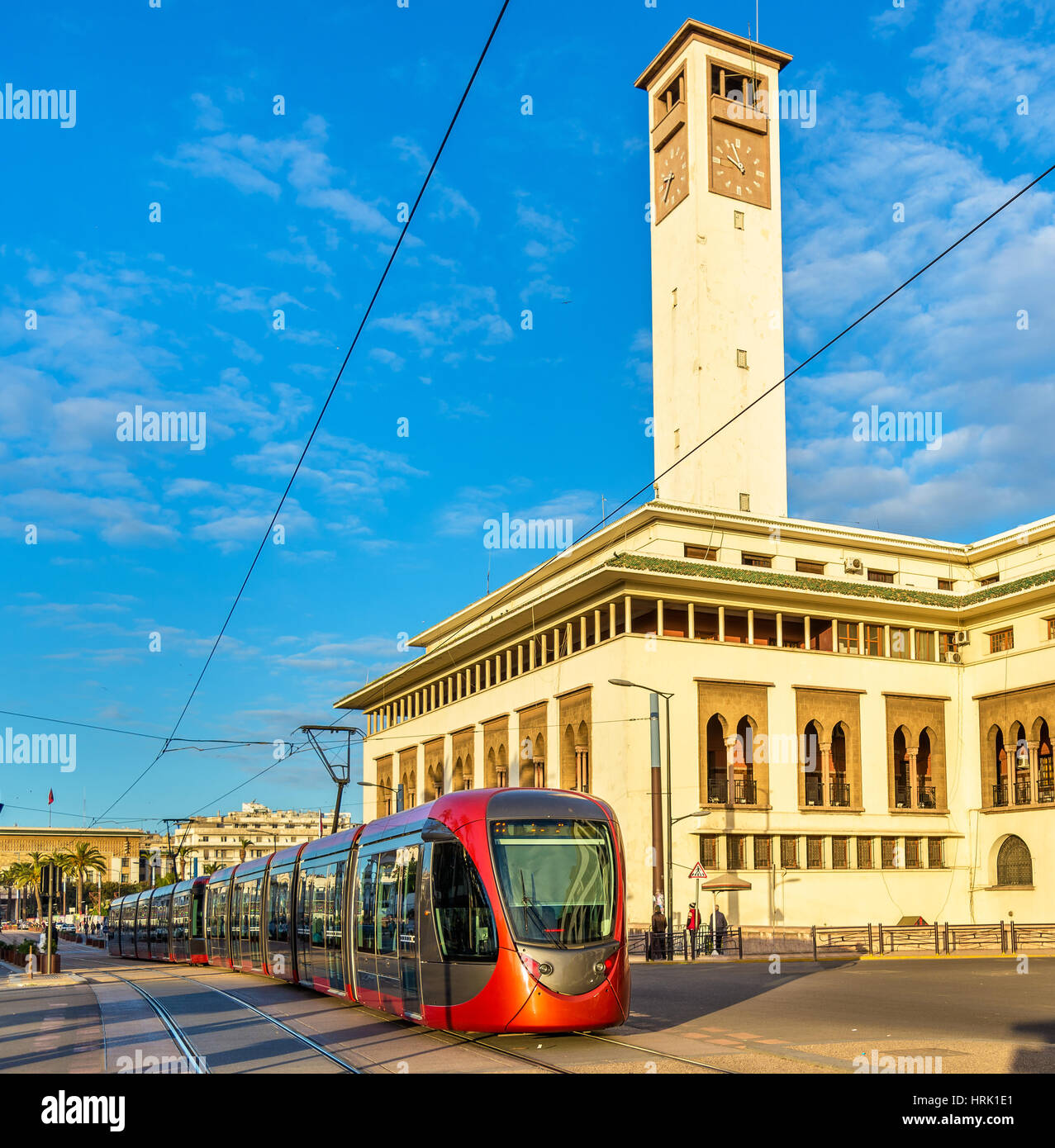 Casablanca tram hi-res stock photography and images - Alamy