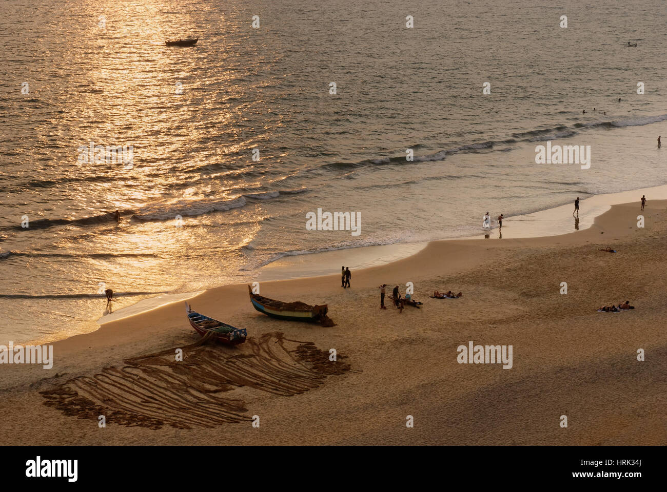 Fishing boats goa hi-res stock photography and images - Alamy