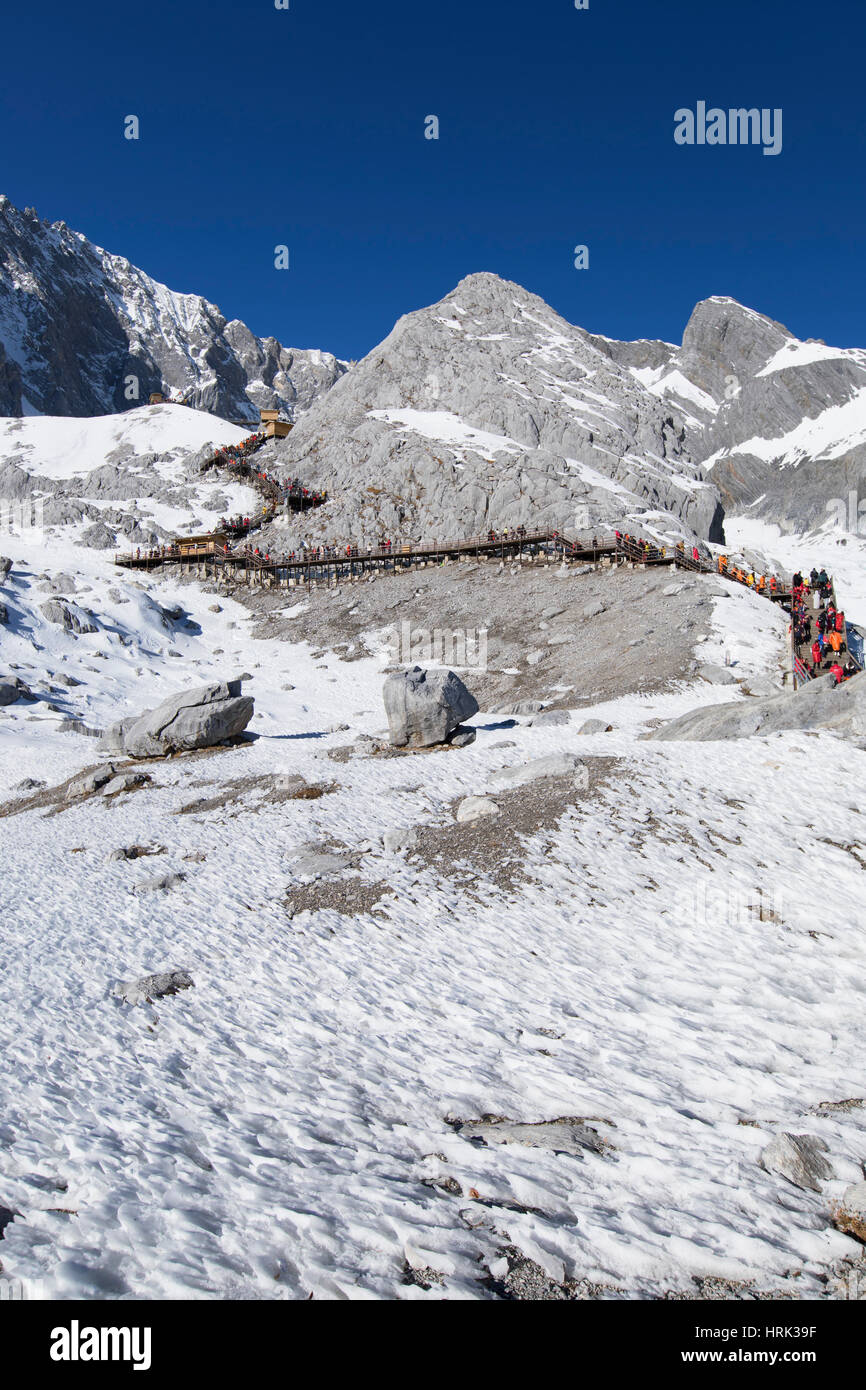 Yulong glacier, china hi-res stock photography and images - Alamy