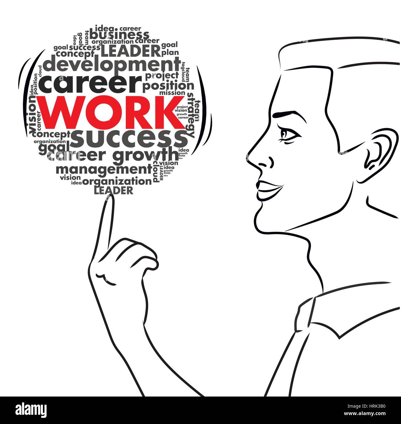 Tough management Stock Vector Images - Alamy