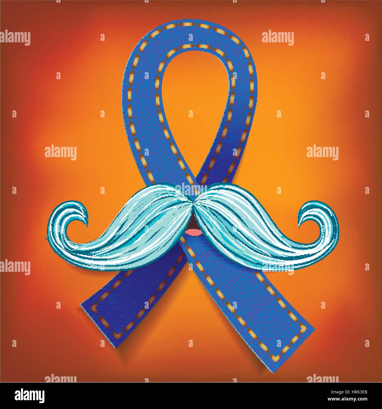 Prostate awareness vector vectors Stock Vector Images - Alamy