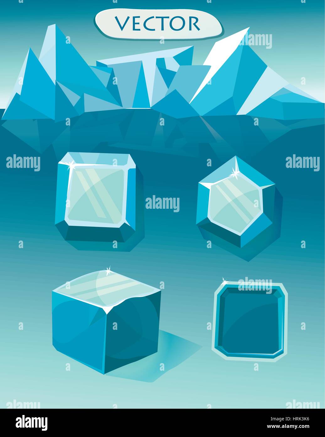 Crystal board Stock Vector Images - Alamy