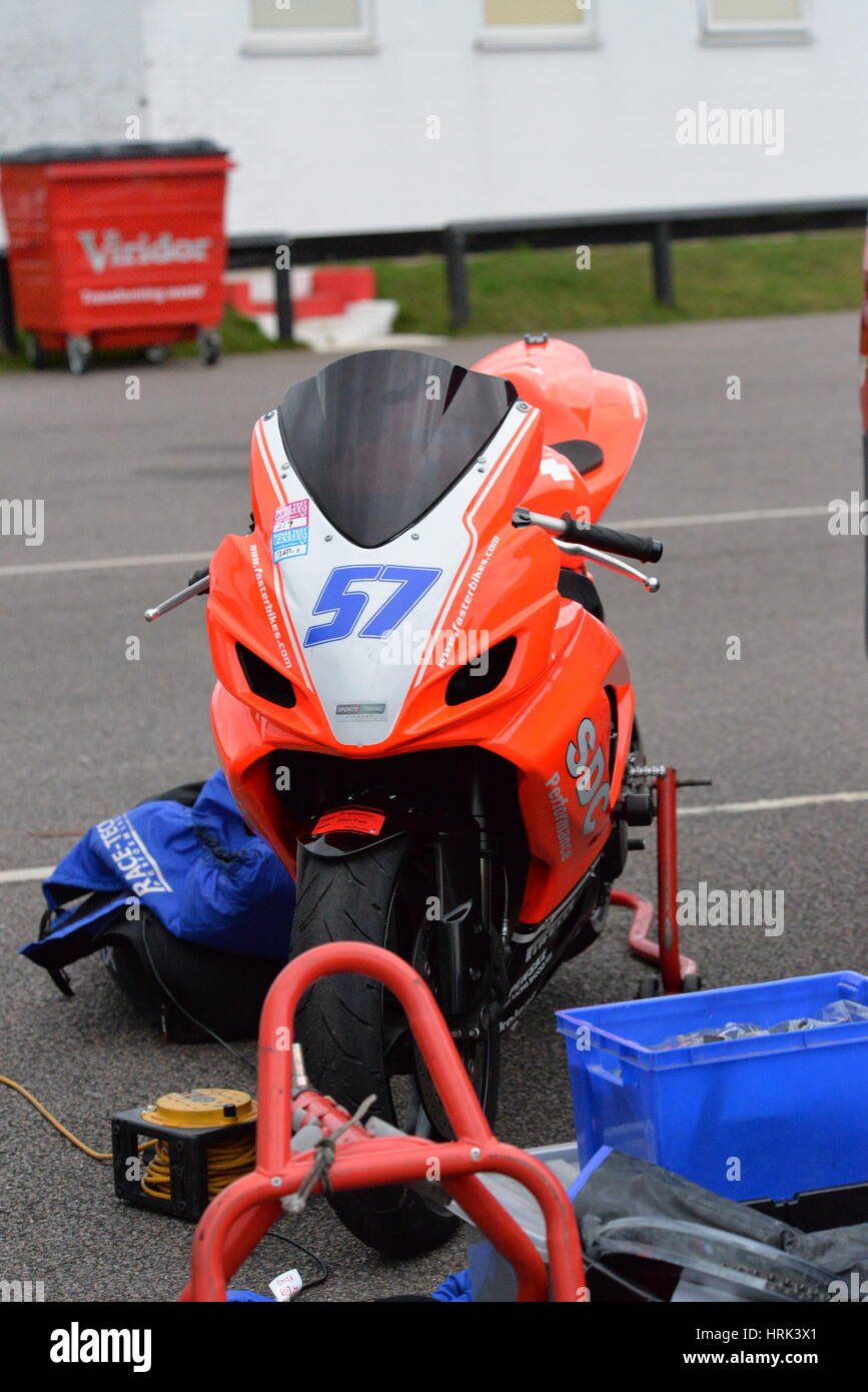 Motorbike No Limits track day at Snetterton Stock Photo - Alamy