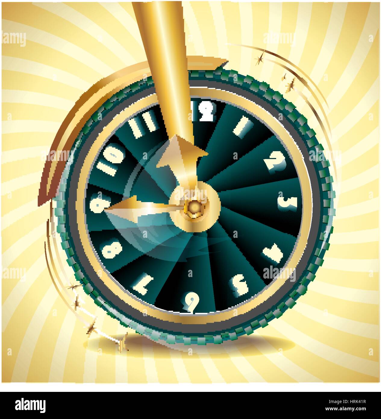 wheel as symbol of transience of time Stock Vector Image & Art - Alamy