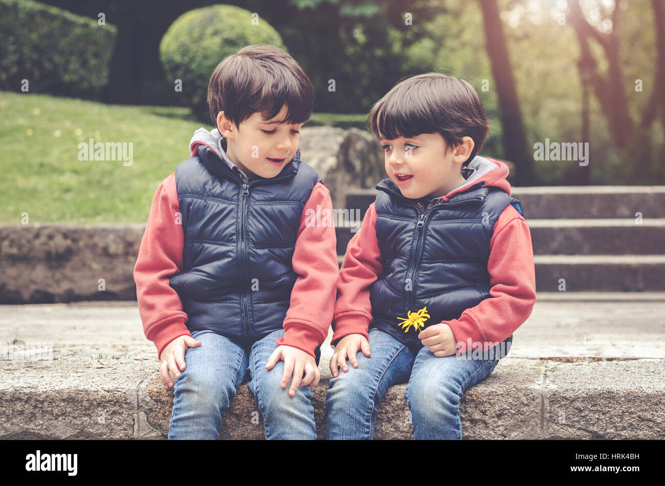 Happy brothers hi-res stock photography and images - Alamy