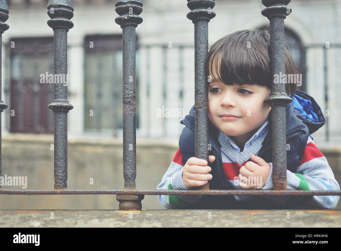 Shy child school hi-res stock photography and images - Alamy