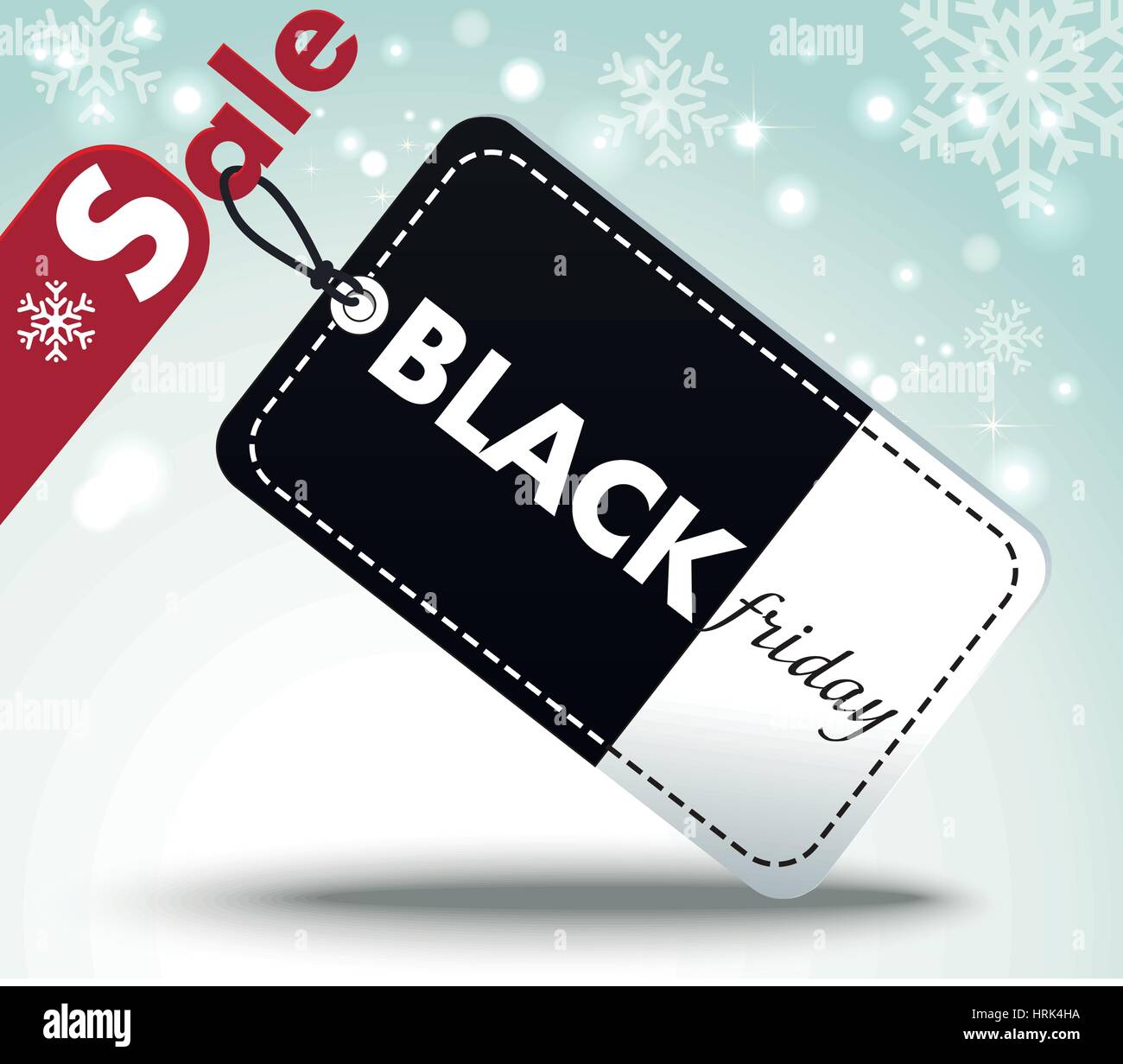 Black Friday sales tag. Label. Vector illustration Stock Vector Image ...