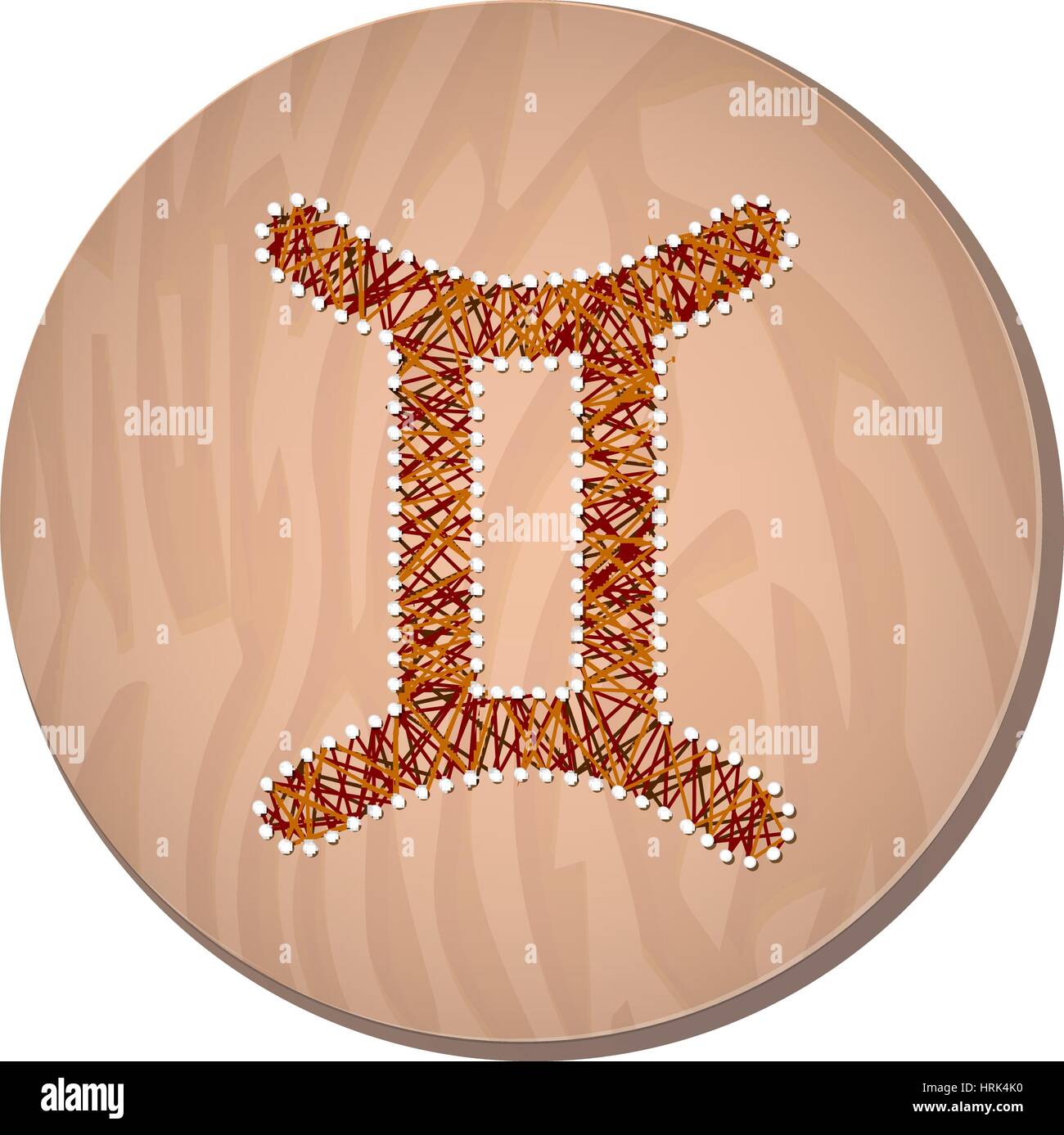 Symbol of gemini zodiac sign - Horoscopeaz.com
