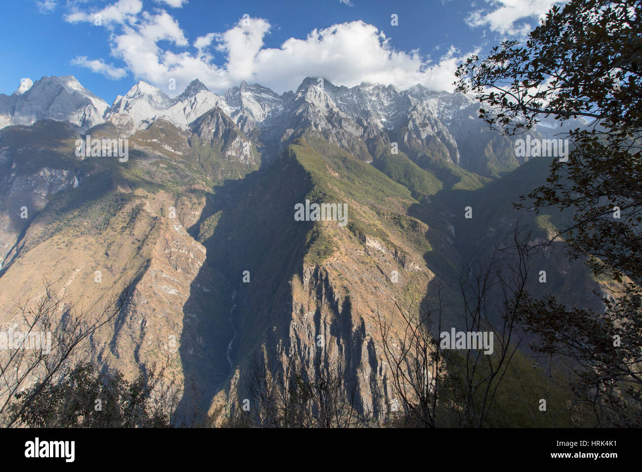 Tiger Leaping Gorge and Jade Dragon Snow Mountain (Yulong Xueshan ...