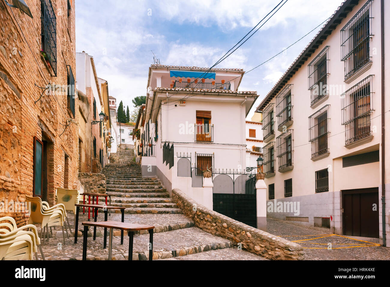 Old town granada hi-res stock photography and images - Alamy